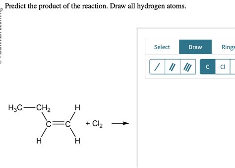 Solved Predict The Product Of The Reaction Draw All