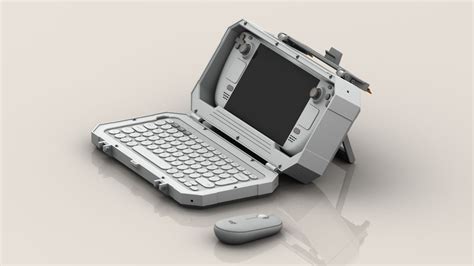This Custom Handheld Case Comes With Space For A Keyboard And Its Great For The Lenovo Legion
