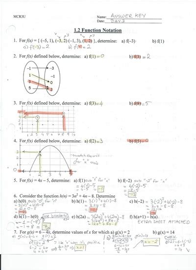 Day 4 Function Notation Domain X And Range Y There Is Probably A Solution To Every Problem