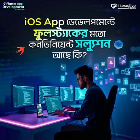 Interactive Cares On Linkedin Flutter Flutterappdevelopment Android Ios Fluttercareerpath