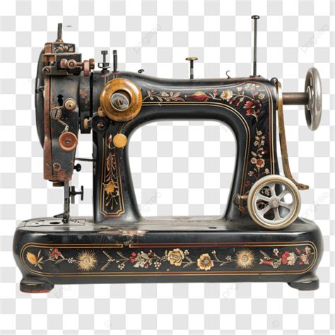 빈티지 재봉틀 클립 아트 재봉틀 재봉 기계 Png 일러스트 및 이미지 에 대한 무료 다운로드 Pngtree