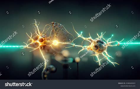 Digital Neurons Restoring Brain Functions Searching Stock Illustration 2196565915 Shutterstock