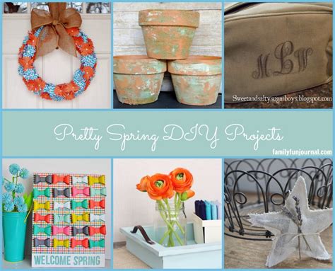 Pretty Spring Diy Projects Family Fun Journal