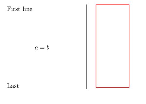 Adjustbox How To Add Vertical Rule Between Two Horizontally Aligned