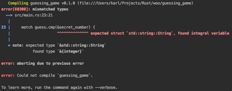 Faulty Example Code In Guessing Game · Issue 1201 · Rust Langbook · Github