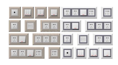 6673 Free Sketchup Electrical Outlets And Switches Models Download