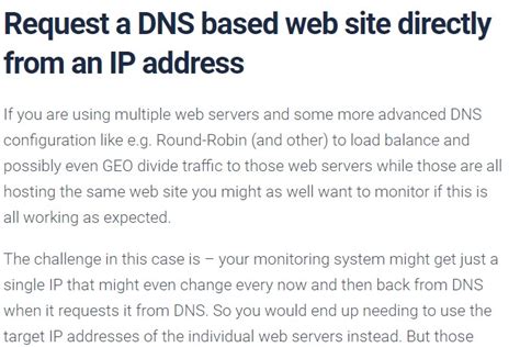Request A DNS Based Web Site Directly From An IP Address IT Admins