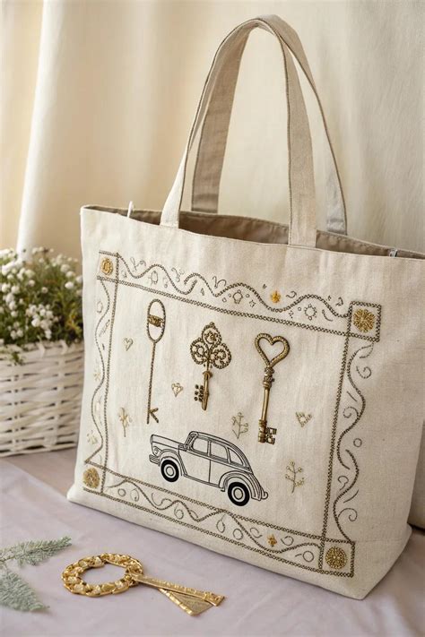 18 Creative Embroidered Tote Bag Ideas