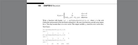 Matlab Chegg