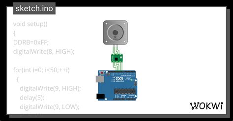 Stepmotor Copy 90 Derece Ileri 90 Derece Geri Wokwi Esp32 Stm32