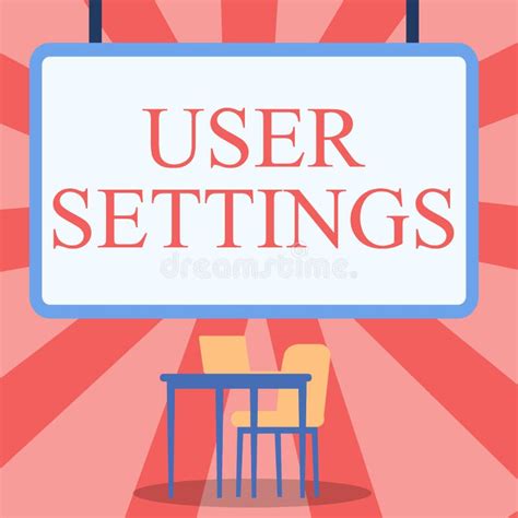 Text Showing Inspiration User Settings Business Showcase Configuration Of Appearance Operating