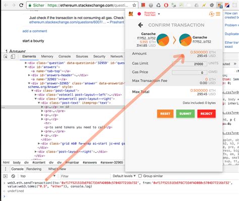Web3js How To Set Msg Value In Metamask Ethereum Stack Exchange
