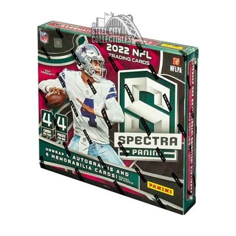 2022 Panini Spectra Football Hobby Box Steel City Collectibles