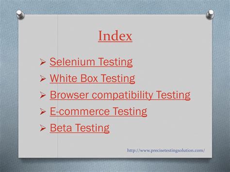 Ppt Precisetestingsolution A Complete Software Testing Comapny