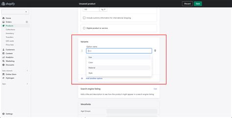 How To Add Product Variants In Shopify Shopify Development And Seo Agency In Jaipur Prp Webs