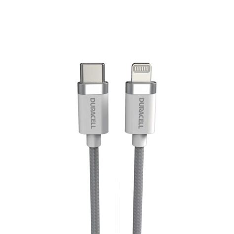 Duracell Premium Kevlar Usb C To Lightning Kaapeli 1m