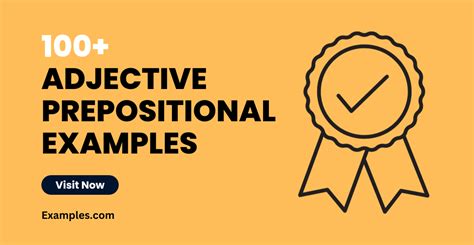 99 Adjective Prepositional Phrase Examples