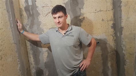 Полагане на варо циментова мазилка от нула Youtube