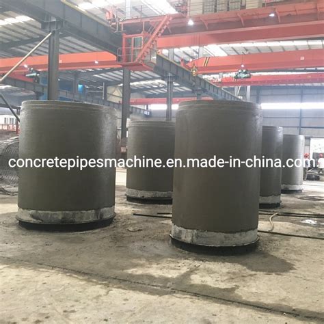 Double Pipe Automatic Rcp Reinforced Concrete Jacking Pipe Production Equipment Pccp Concrete