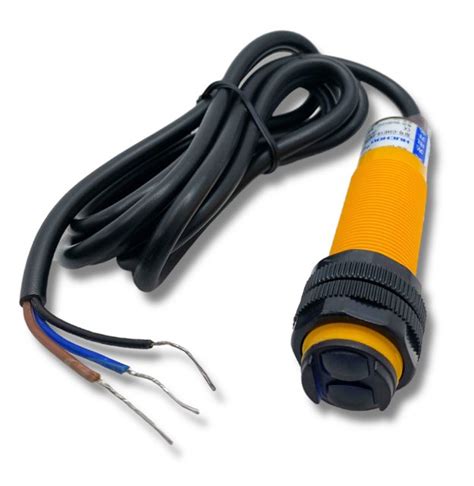 Sensor Óptico Fotoelétrico M18 No Retro Reflexivo Teknimas