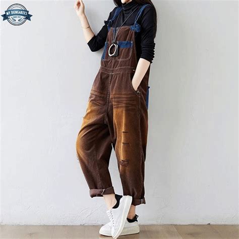 Brown Denim Dungarees My Dungarees