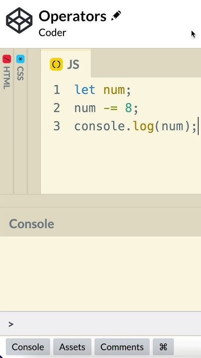 Javascript Assignment Operators Basicsforbeginners Javascript Coding Youtube
