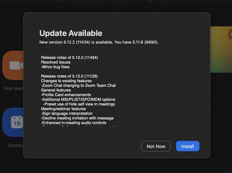 macos bug can t update to latest version current version has chat