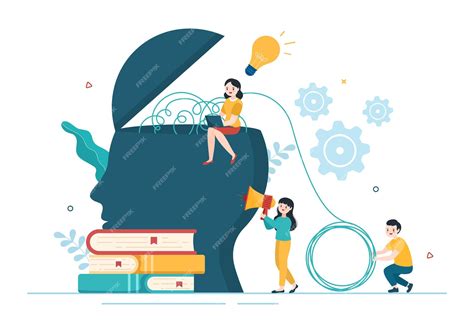 Premium Vector Life Coach For Consultation Education And Self Coaching In Template Hand Drawn