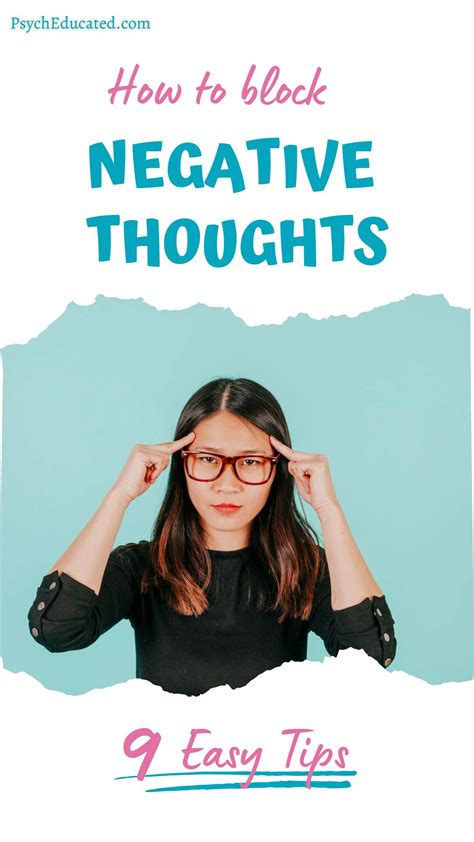 How To Block Negative Thoughts 9 Easy Tips Psycheducated