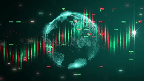 Concept Of Stock Chart Analysis On The Stock Market Investment Trends For Future Financial