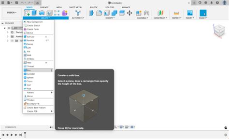 Starting From Scratch Design Basics In Fusion 360