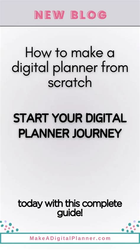 How To Make A Digital Planner Things To Make It Easy