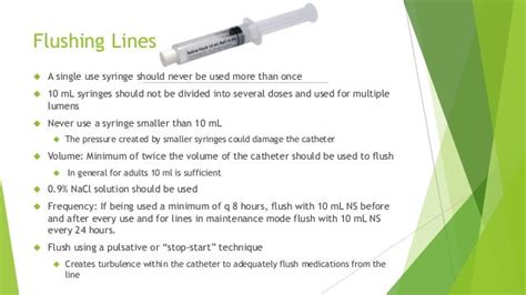Central And Picc Line Care And Best Practices