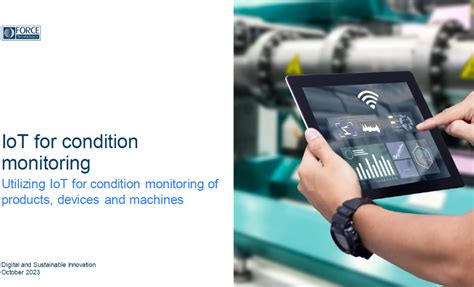 Iot For Condition Monitoring Nordic Iot Centre