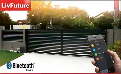 Livfuture Stainless Steel Remote Gate Systems 220v Model Namenumber