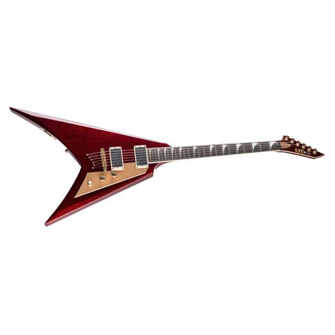 Esp Ltd Kirk Hammett Signature V Red Sparkle Gear4music