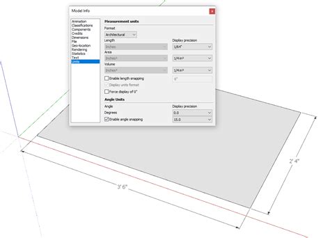 Unable To Change Measurement Units SketchUp SketchUp Community