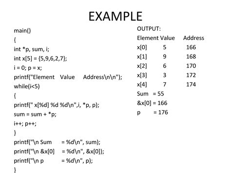 pointers c programming ppt programming languages computing