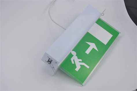 Ceiling Recessed Mounted LED Emergency Light Exit Sign LED Emergency Warning Exit Signs Exit