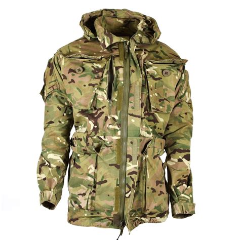 Genuine British Army Military Combat Mtp Field Jacket Parka Smock Windproof Hood