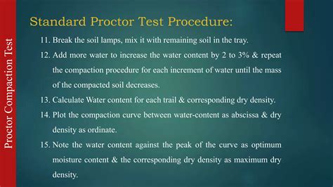 Proctor Compaction Test PPTX