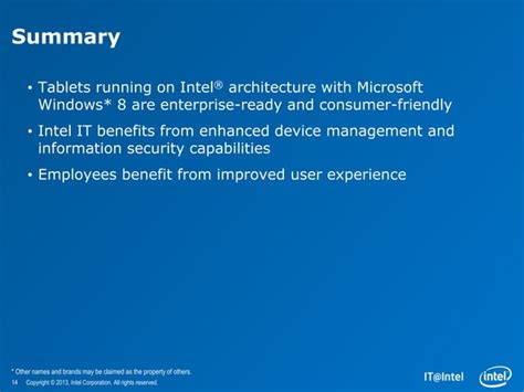 Evaluating Microsoft Windows 8 Security On Intel Architecture Tablets Ppt