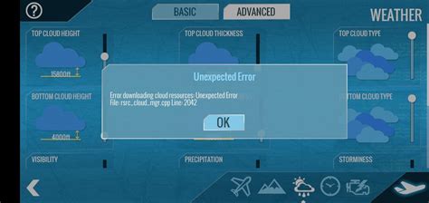 Unexpected Error Message XP11 General Discussion X Plane Org Forum