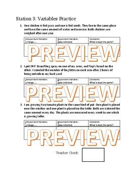 Science Skills Rounding Graphing Observation Inference Variables