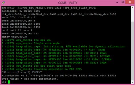 Esp32 課程：micropython 韌體燒錄 台灣智能感測科技