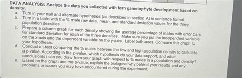 Solved DATA ANALYSIS Analyze The Data You Collected With Chegg