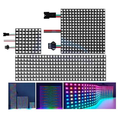 WS B RGB LED Digital Flexible Individually Addressable Panel Light WS X X X