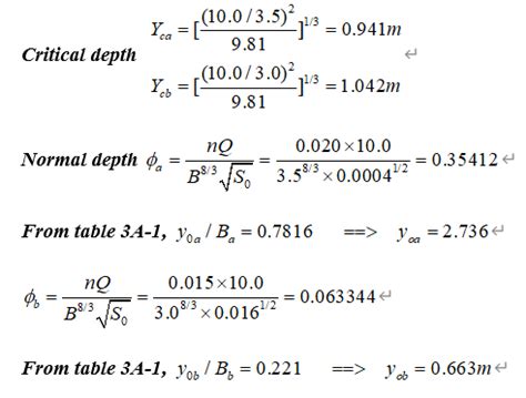 Solved In A Rectangular Channel Two Reaches A And B In Chegg