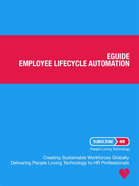Employee Lifecycle Management E Guide Subscribe Hr