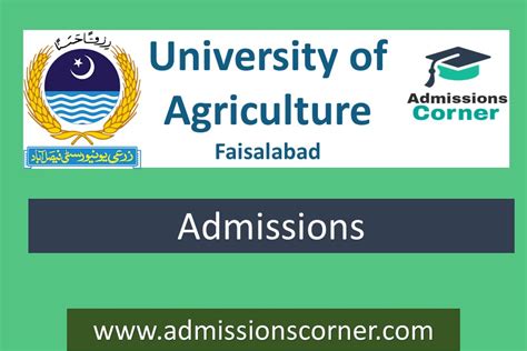 University Of Agriculture Faisalabad Uaf Bs Admissions Fall 2025